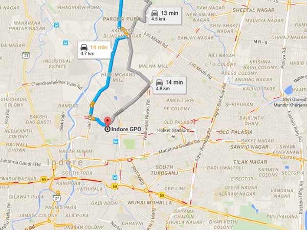 Google Maps Real time Traffic Information Comes To Indian Cities